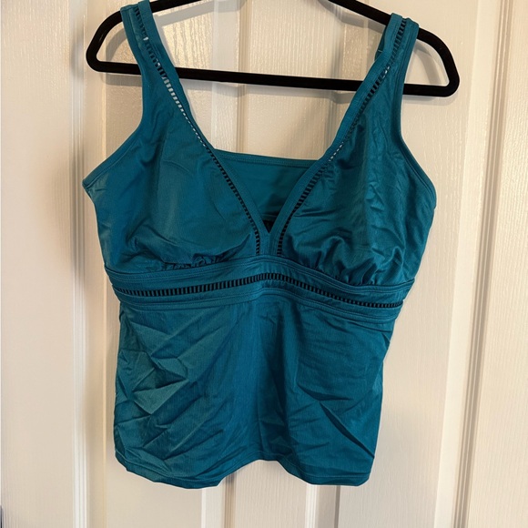 Freshwater | Swim | Freshwater Teal Tankini Swim Top | Poshmark